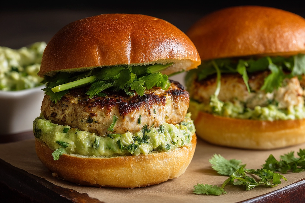 Chicken Avocado Burgers: A Deliciously Nutritious Twist on a Classic ...