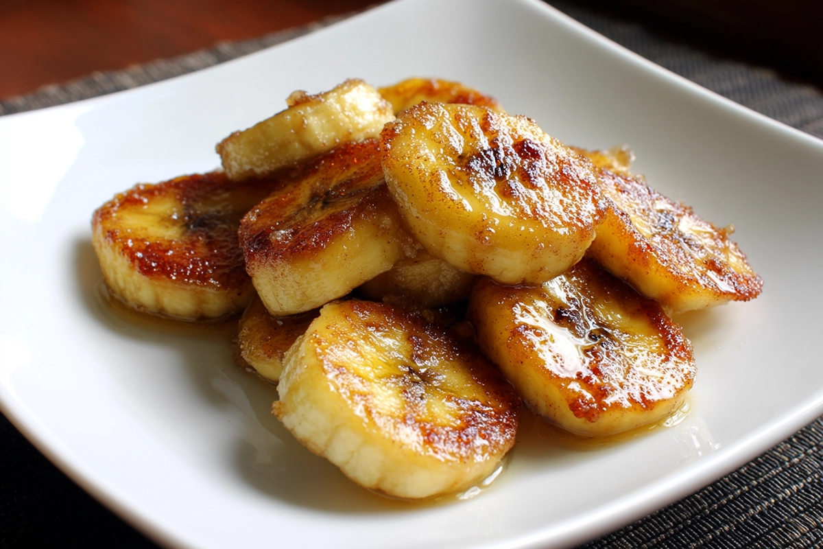 Pan Fried Cinnamon Bananas: A Sweet and Simple Delight - Yumtastic Meals