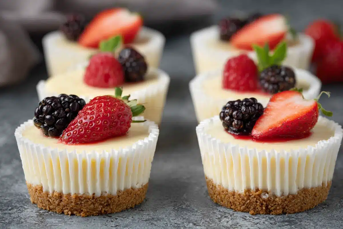 Easy Mini Cheesecakes: Creamy Dessert Cups You'll Make Again and Again ...