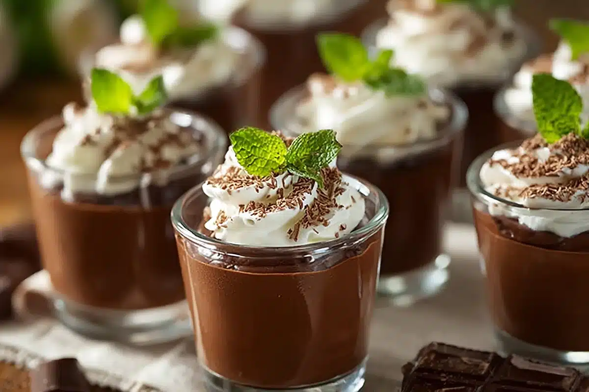 Easy Mini Chocolate Mousse Cups: A Party-Perfect Bite-Sized Dessert ...