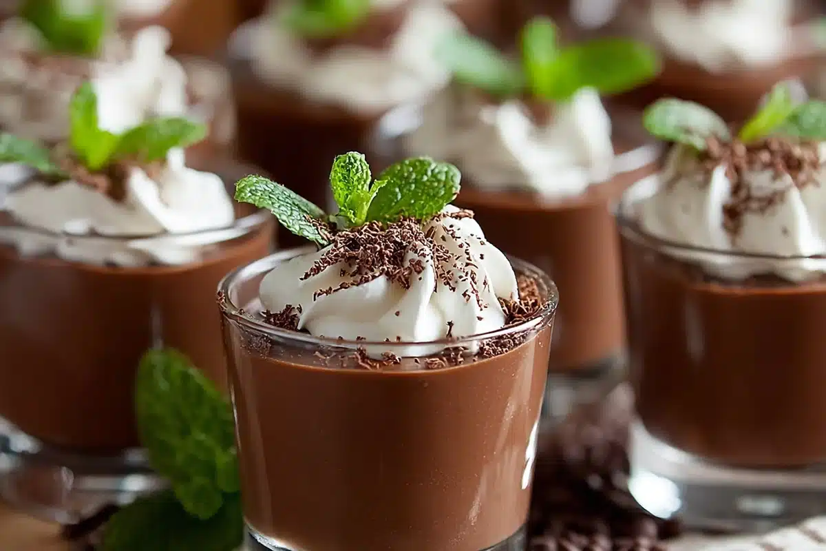 Easy Mini Chocolate Mousse Cups: A Party-Perfect Bite-Sized Dessert ...