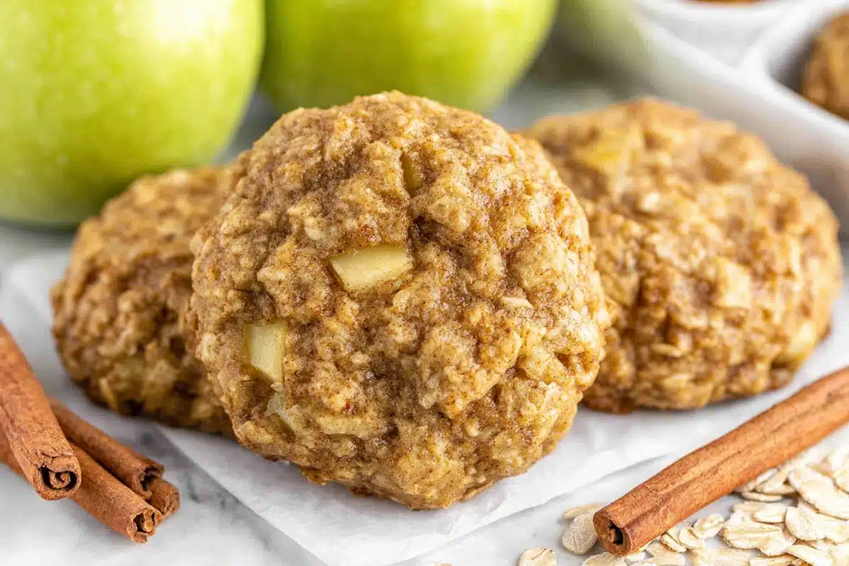 Apple Cinnamon Oatmeal Cookies That Taste Like Fall in Every Bite ...
