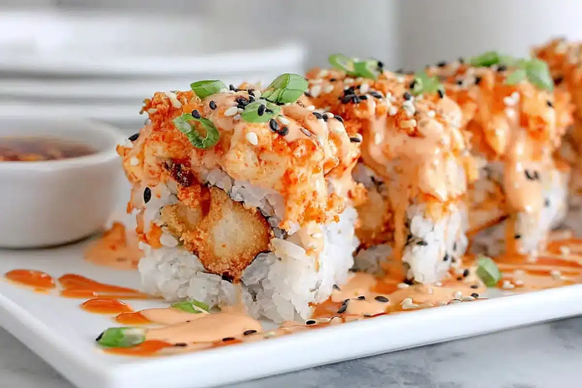 Volcano Roll That Brings the Heat (Without Leaving Home!) - Yumtastic Meals
