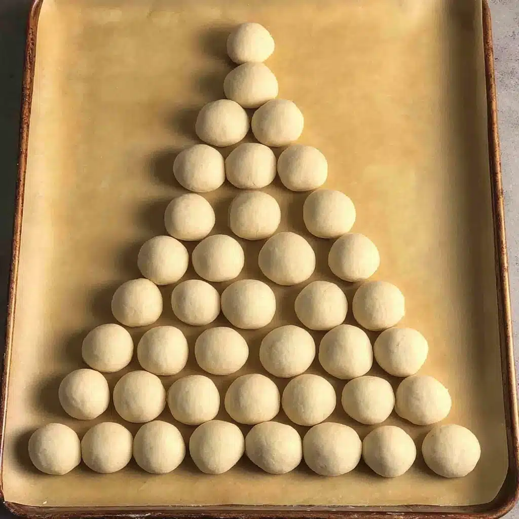 Cheesy Pull Apart Christmas Tree Bread – The Ultimate Festive Appetizer