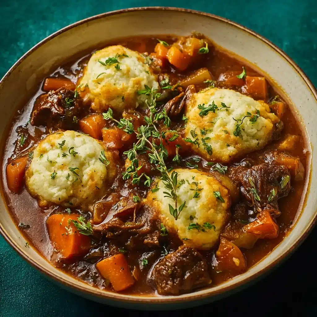 Beef Stew with Dumplings – Ultimate 1-Pot Comfort