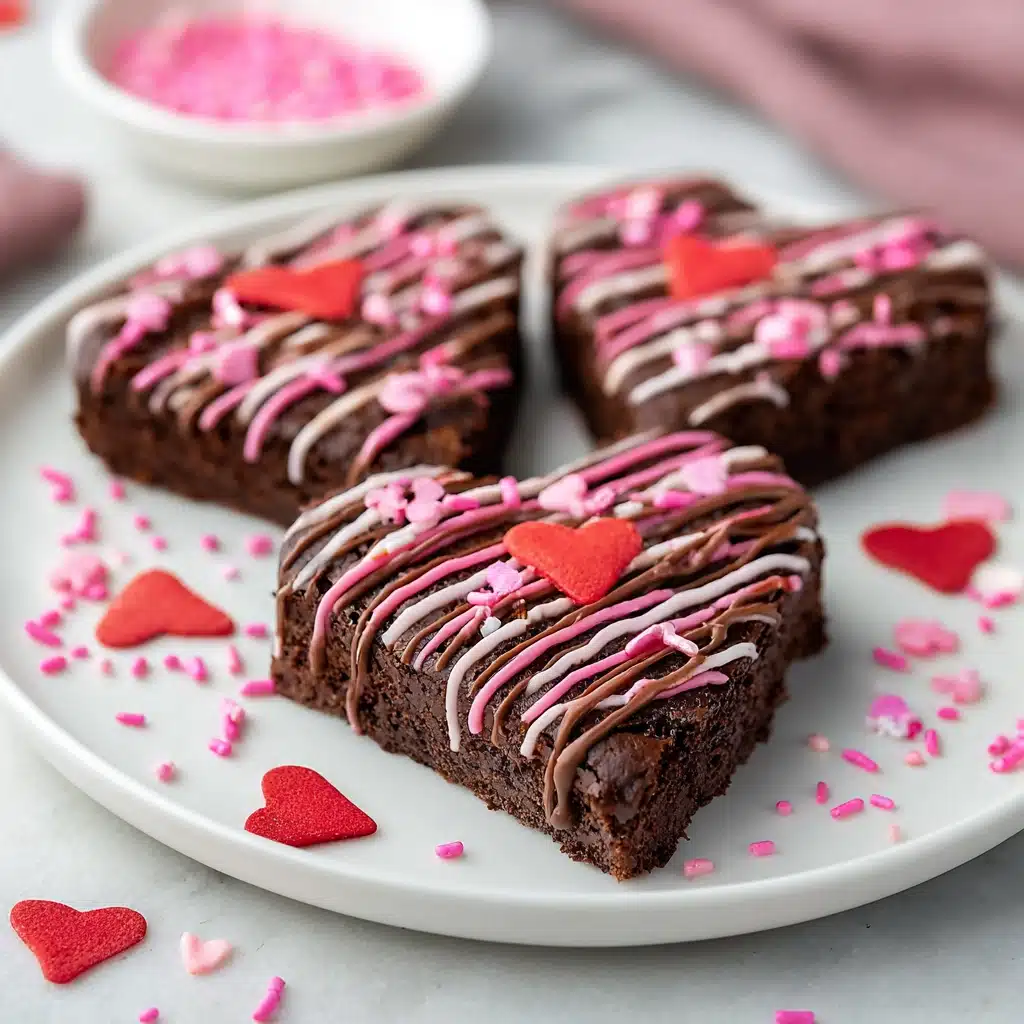 Heart Shaped Brownies – Amazing 7-Step Romantic Dessert