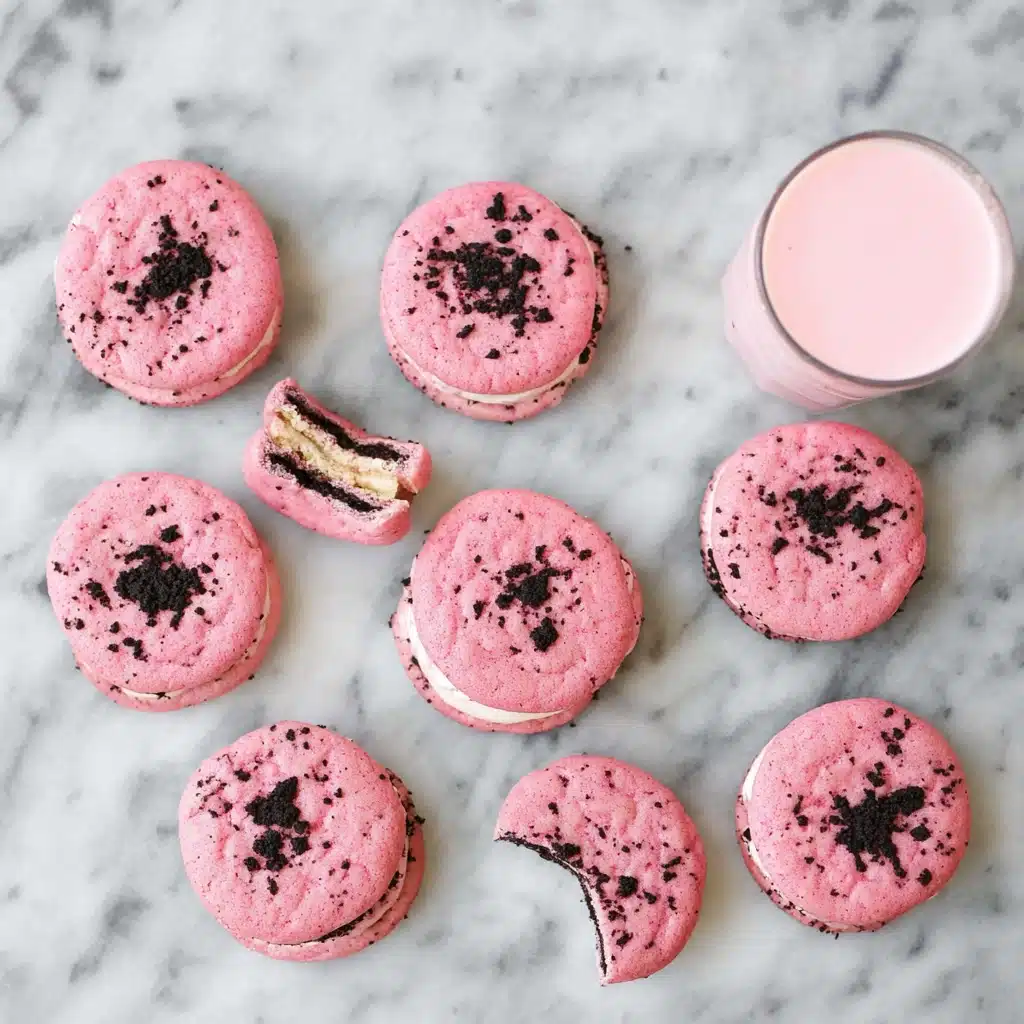 Oreo Cheesecake Cookies – Amazing 6-Ingredient Pink Treat