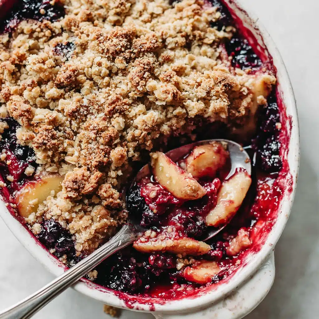 Apple Berry Crumble Ultimate Dessert in 50 Minutes