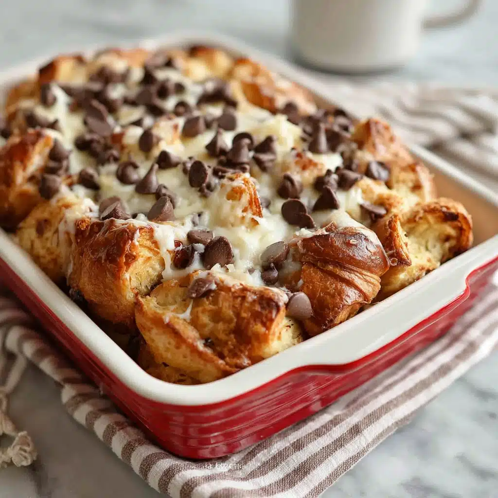 Chocolate Croissant Breakfast Bake – Ultimate 1 Dish Brunch