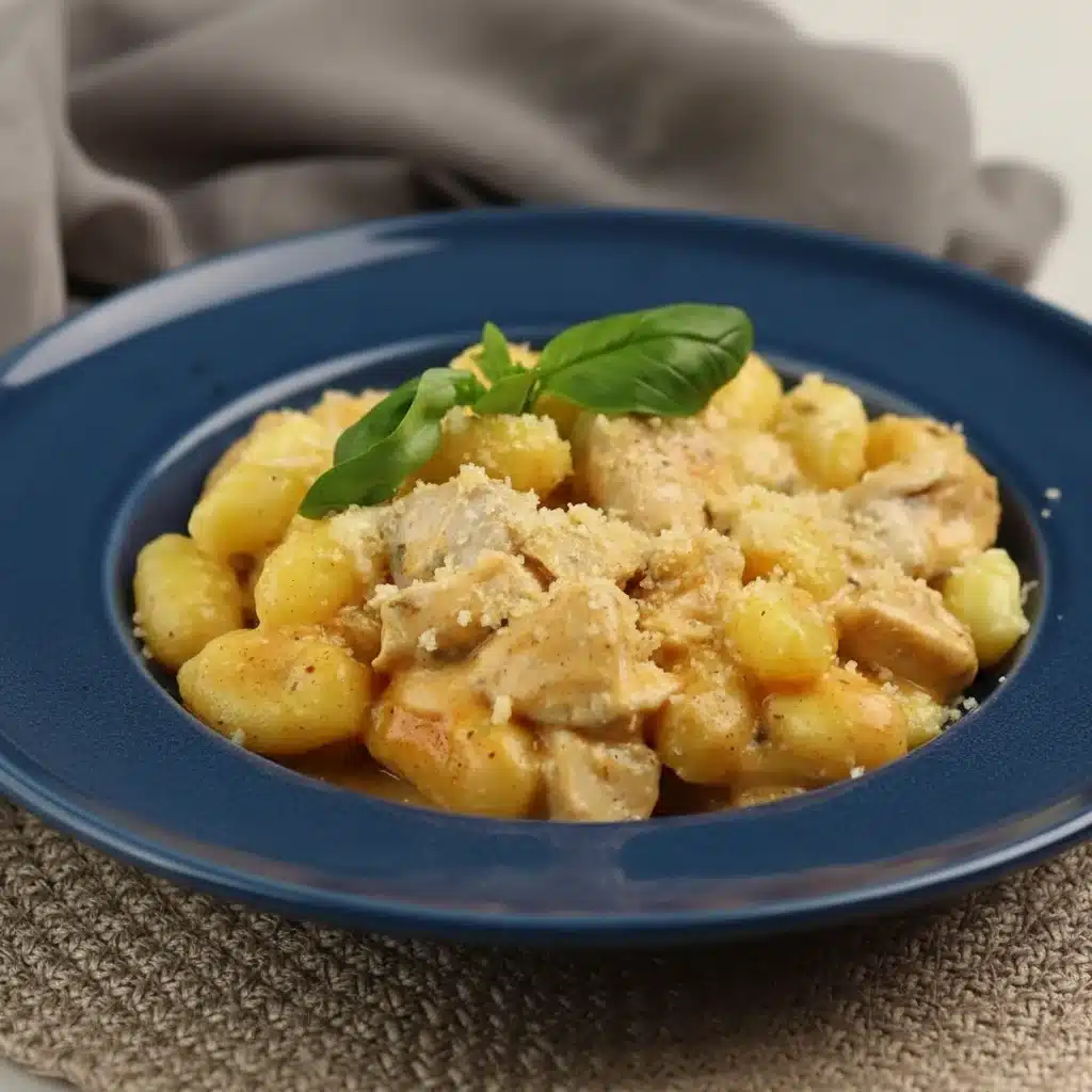 Garlic Chicken Gnocchi – Amazing 30 Minute Skillet Meal