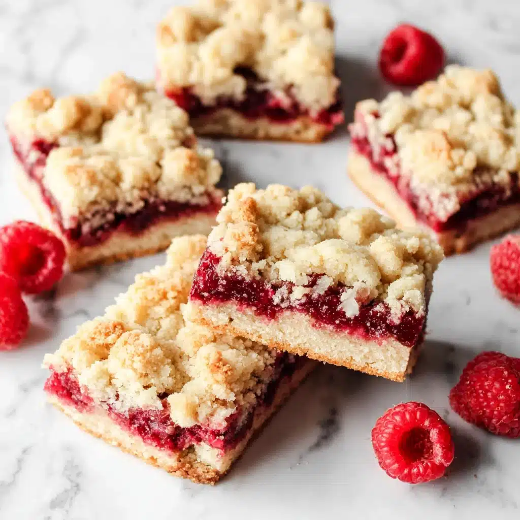 Raspberry Shortbread Bars – Simple 5-Ingredient Classic