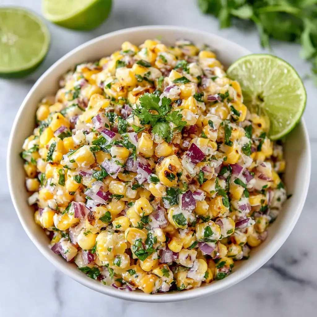 Healthy Street Corn Salad – Amazing 5-Step Easy Recipe
