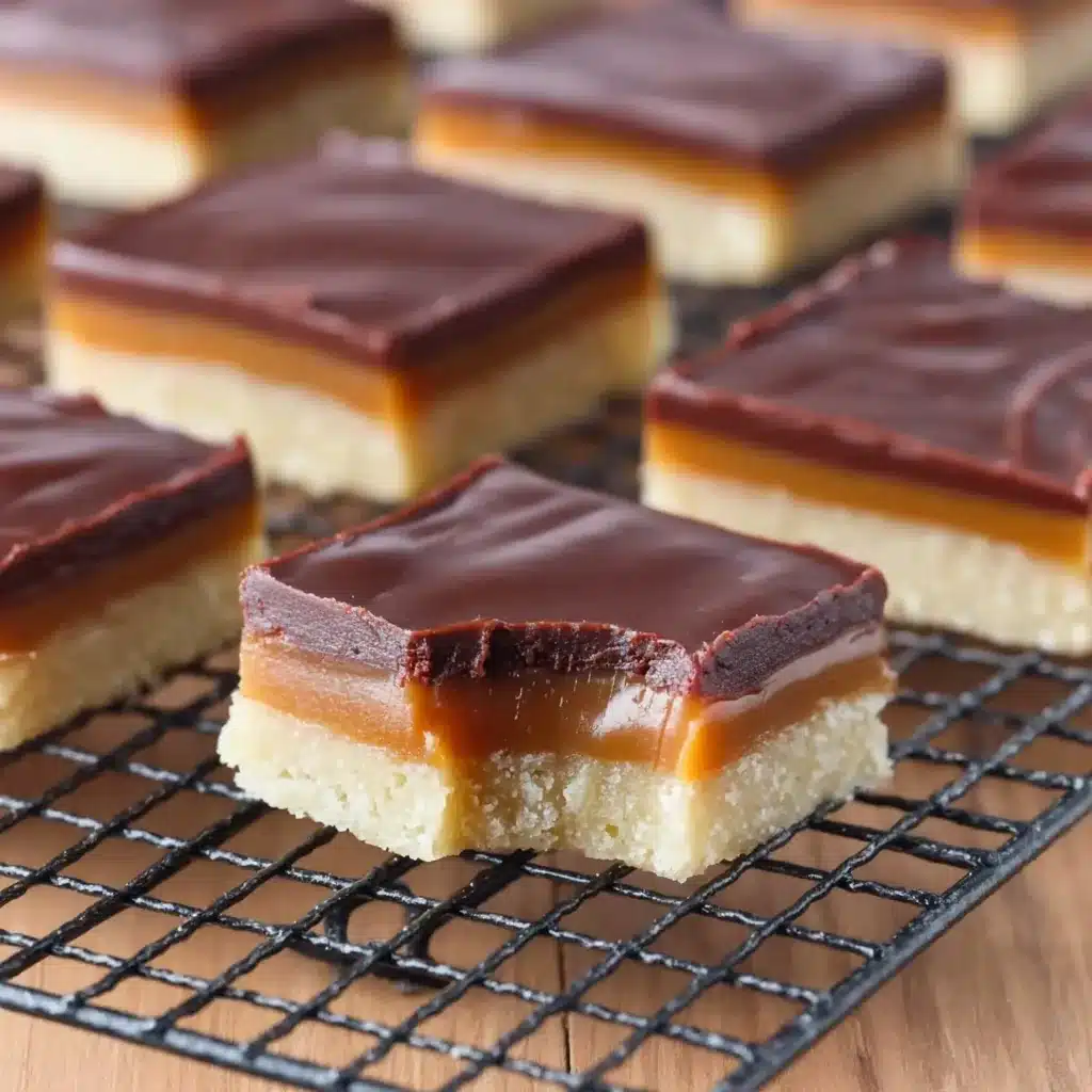 Twix Cookie Bars – Amazing 3 Layer Dessert Recipe