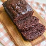Double Chocolate Zucchini Bread Amazing Recipe in 1 Loaf