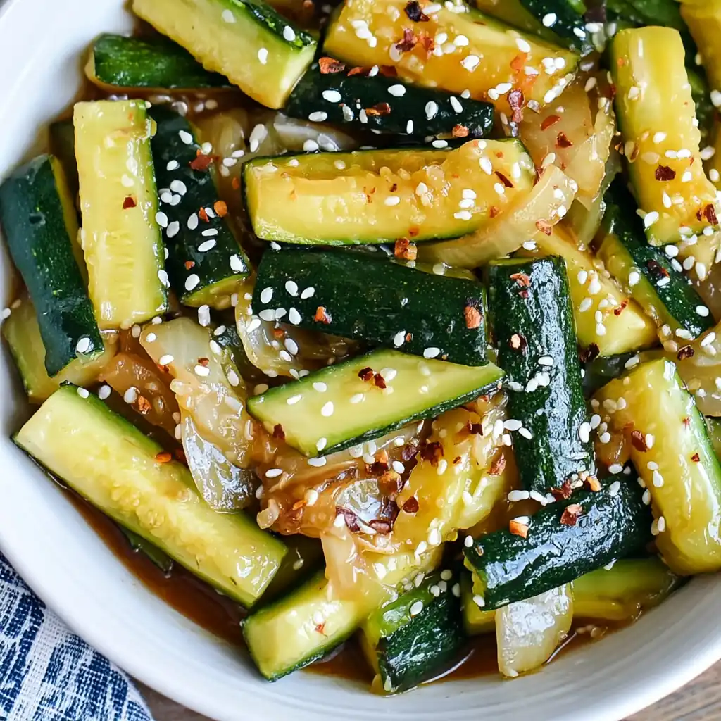 Japanese Hibachi-Style Zucchini – Amazing 13-Minute Side Dish